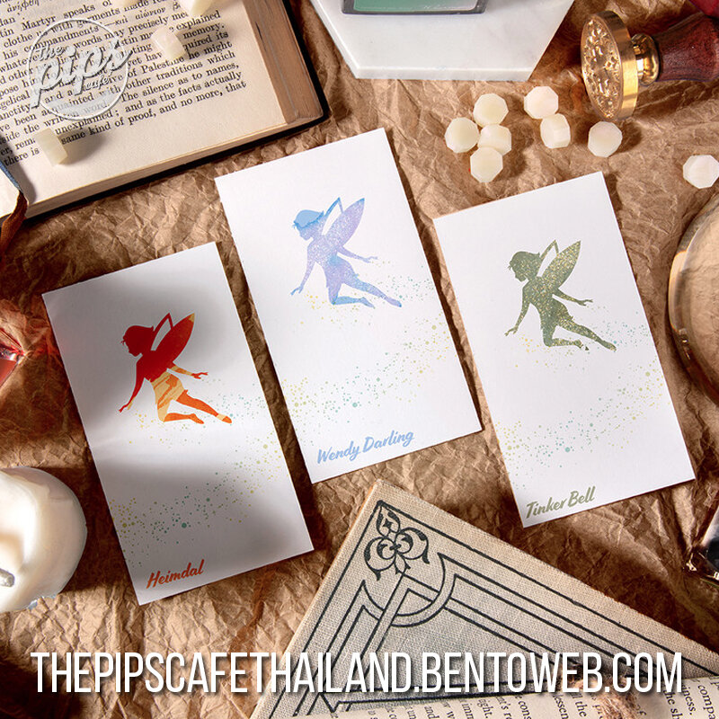 Wearingeul : Ink Color Swatch Card - Tinker Bell (pack of 50) - The ...