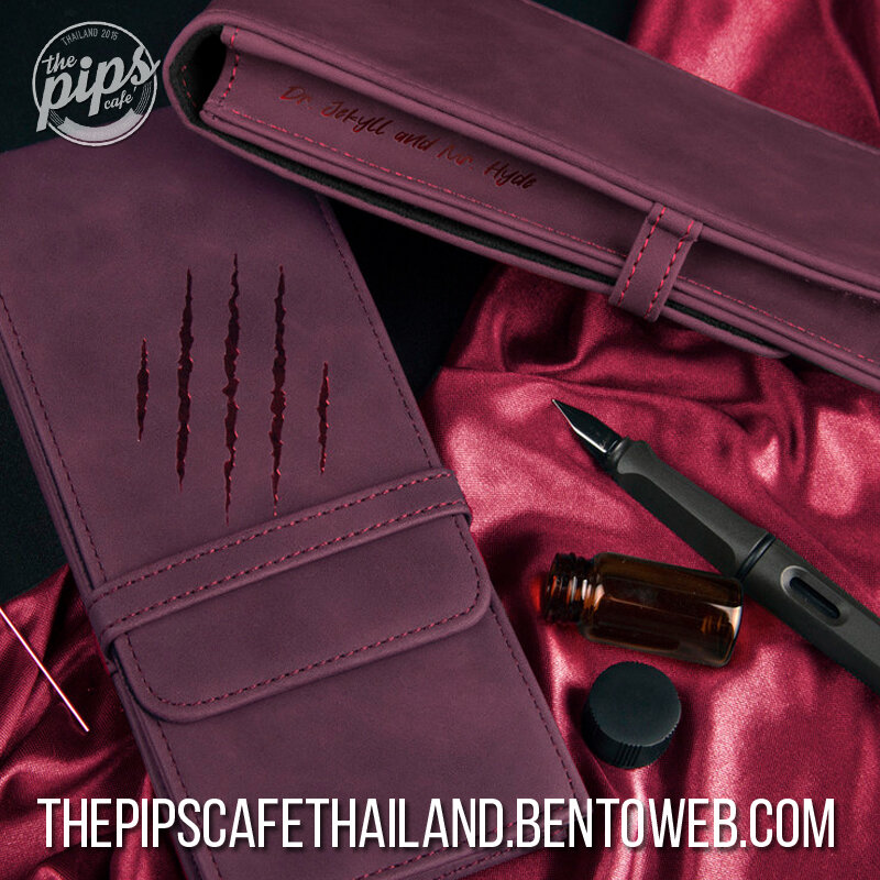 Wearingeul : World Classic Literature (3 slots) Leather Pen Pouches ...
