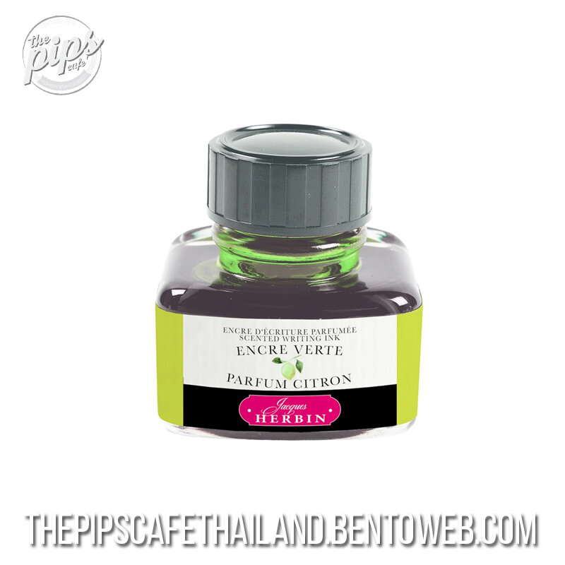 J.Herbin - Perfumed Ink - Citron (30ml.) - The PIPS Cafe'