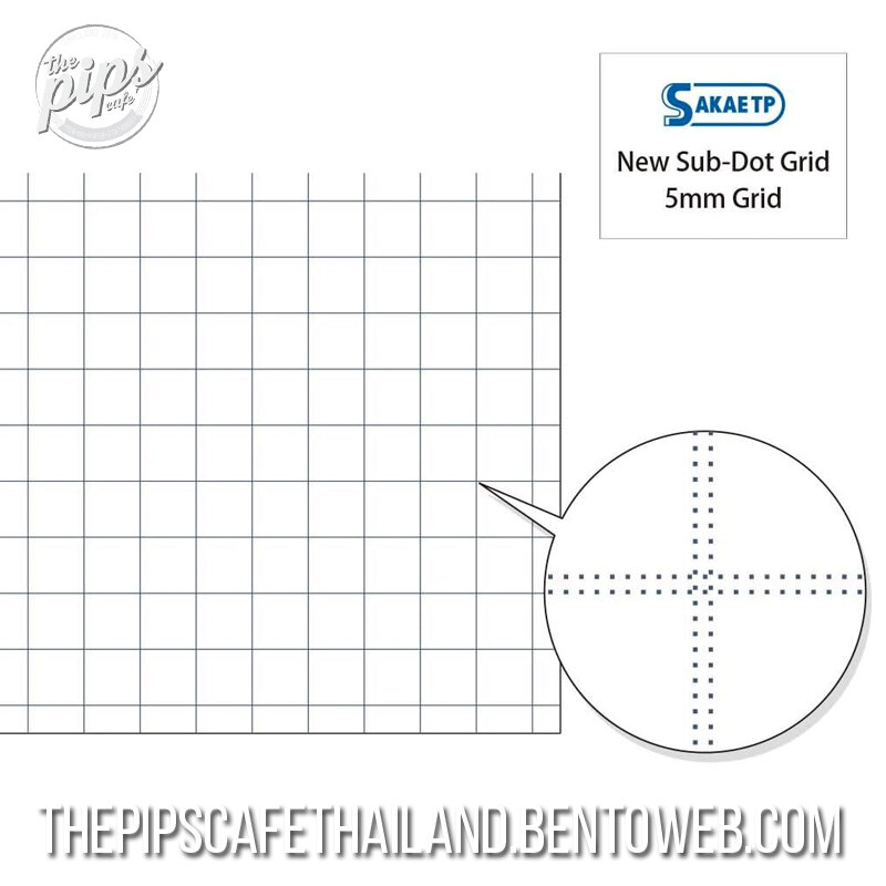 Sakae TP : Iroful A5 Notebook (96pages) - Dot/Grid/Blank - The PIPS Cafe'