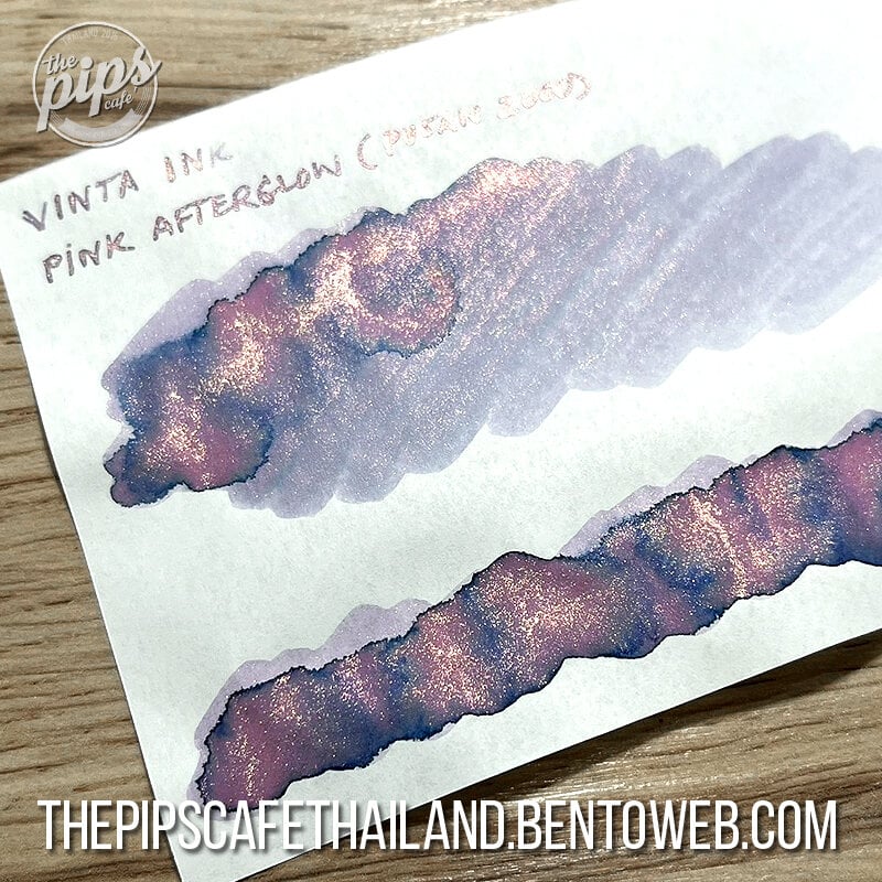 Vinta Ink : Shimmer - Pink Afterglow [Pusan 2000] (30 ml.) - The PIPS Cafe'