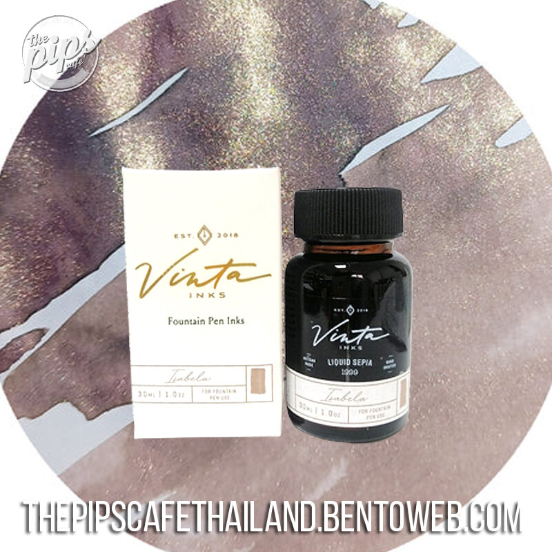 Vinta Ink : Shimmer - Liquid Sepia [Isabela 1999] (30 ml.) - The PIPS Cafe'