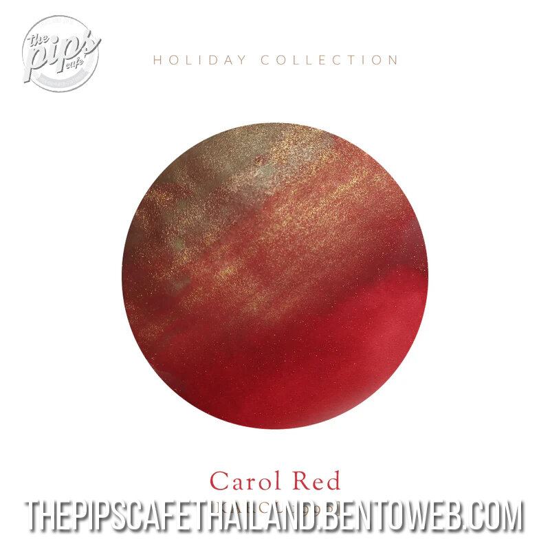 Vinta Ink : Shimmer - Carol Red [Karol 1990] (30 ml.) - The PIPS Cafe'