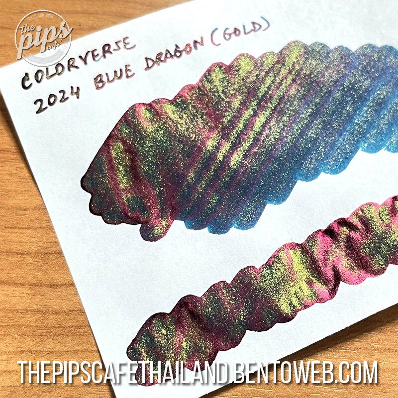 Colorverse Ink : Glistening Gold - Blue Dragon - 2024 Special Ink (15 ...