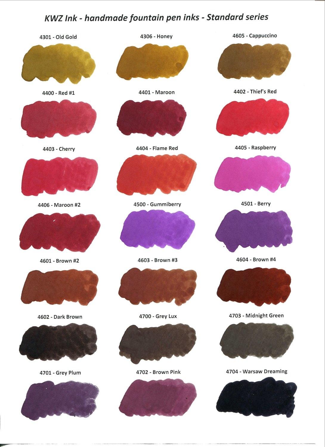 KWZ Ink : Orange (60ml.) - The PIPS Cafe'