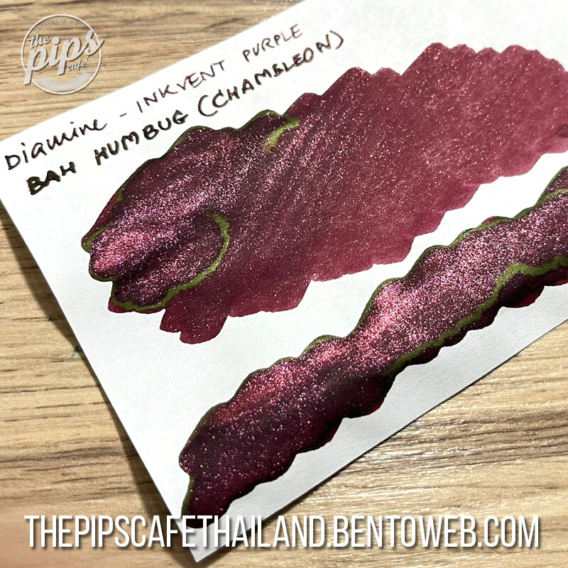Diamine : Bah Humbug (Chameleon) - Inkvent Purple Edition (50ml.) - The ...