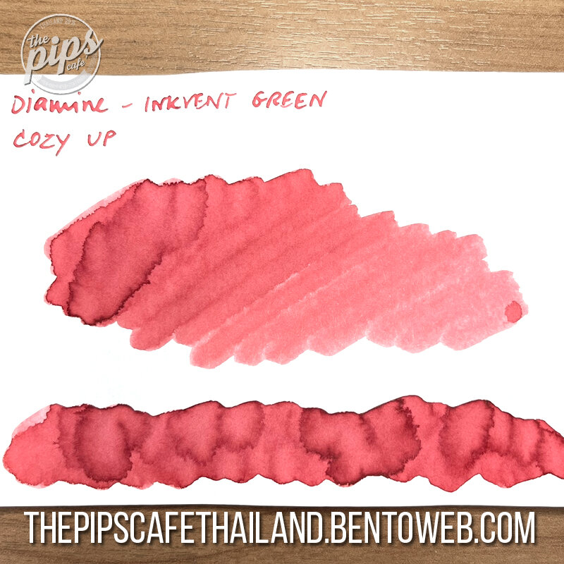Diamine : Cozy Up - Inkvent Green Edition (50ml.) - The PIPS Cafe'