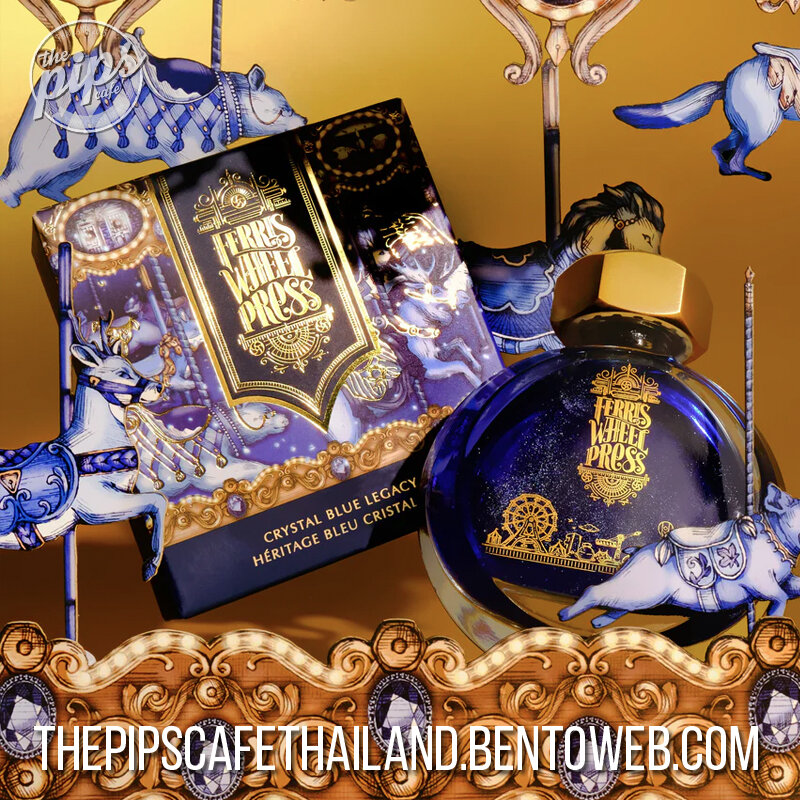 Ferris Wheel Press : Shimmer - Crystal Blue Legacy (38ml.) - The PIPS Cafe'