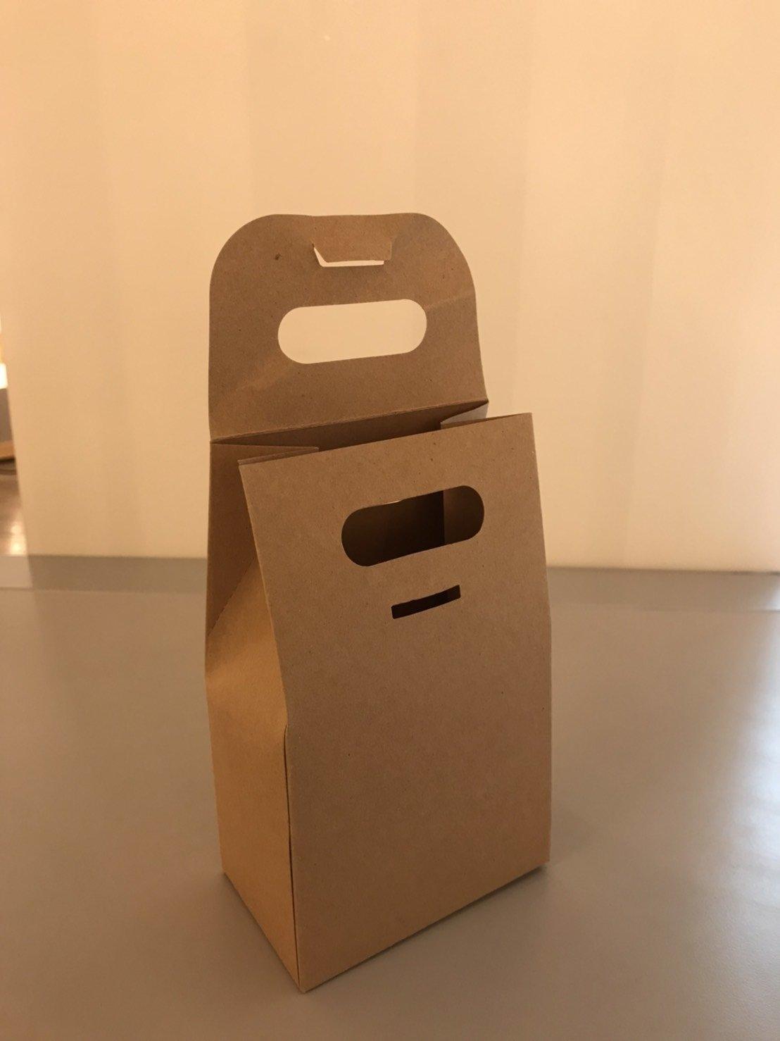 (P_PAFL-0005:1263) Cardboard Bag เปิดช่องสี่เหลี่ยม มีหูหิ้ว 10x15.5cm ...