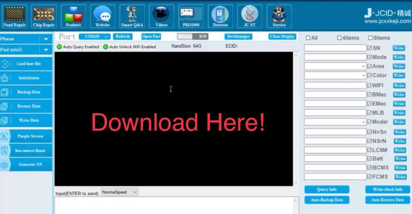 ดาวน์โหลด โปรแกรม JC Repair Assistance - ProFixThai