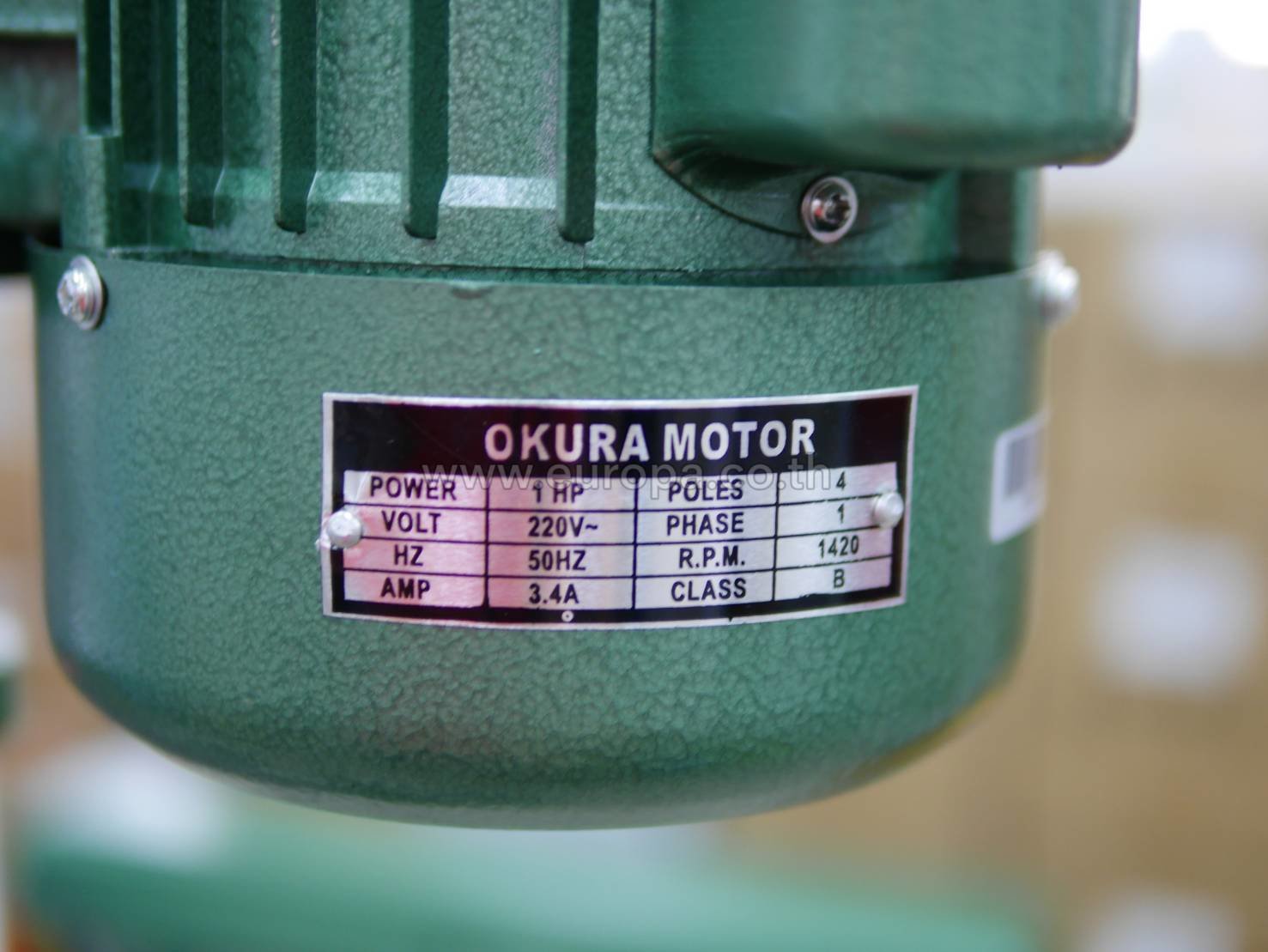 OKURA YD-16H สว่านแท่น 16 มม. 1 แรงม้า (220V.| รับประกัน 1 ปี) - HereTools