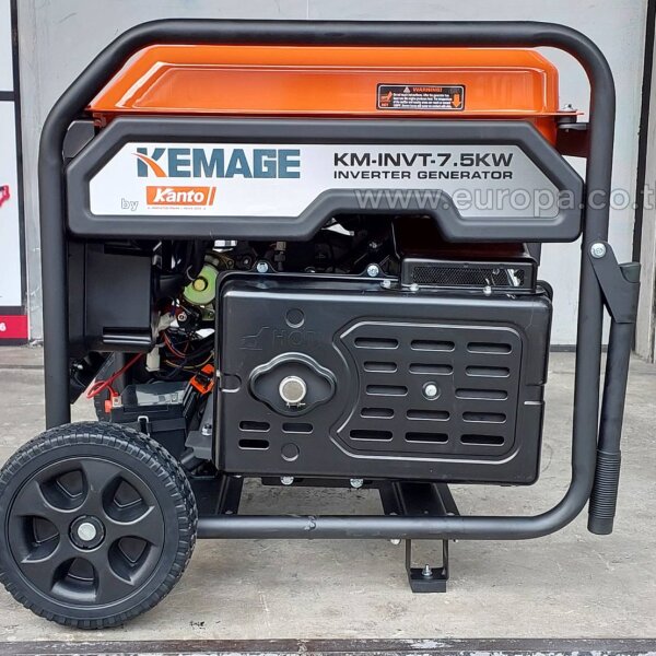 KEMAGE KM-INVT-7.5KW เครื่องปั่นไฟเบนซิน INVERTER 8,000 วัตต์ จ่ายไฟ ...
