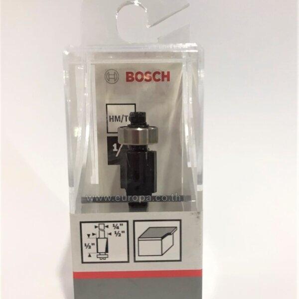 2608628637 BOSCH ดอกเร้าเตอร์ ตรงปลายลูกปืน แกน 1/4 นิ้ว - EUROPA.co.th