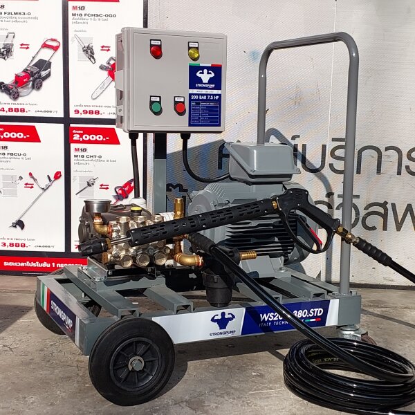 STRONGPUMP WS201-380.STD2 (Pressure by INTERPUMP) เครื่องฉีดน้ำแรงดัน ...