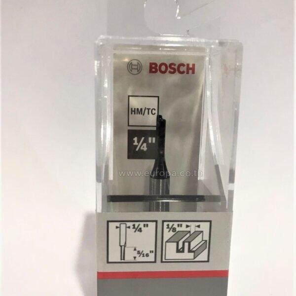 2608628427 BOSCH ดอกเร้าเตอร์ ตรง แกน 1/4 นิ้ว - EUROPA.co.th