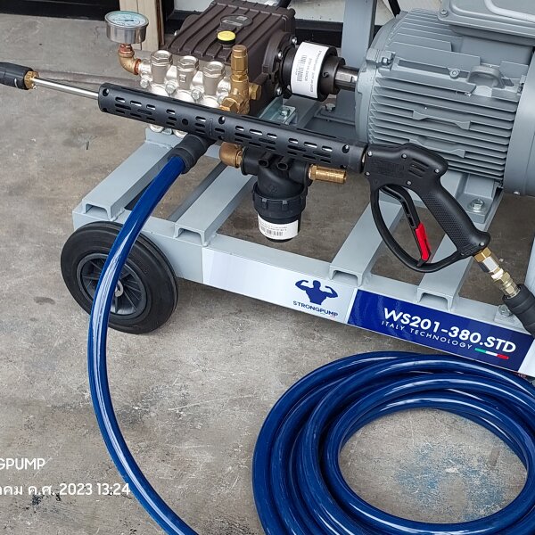 STRONGPUMP WS201-380.STD (Pressure by INTERPUMP) เครื่องฉีดน้ำแรงดันสูง ...