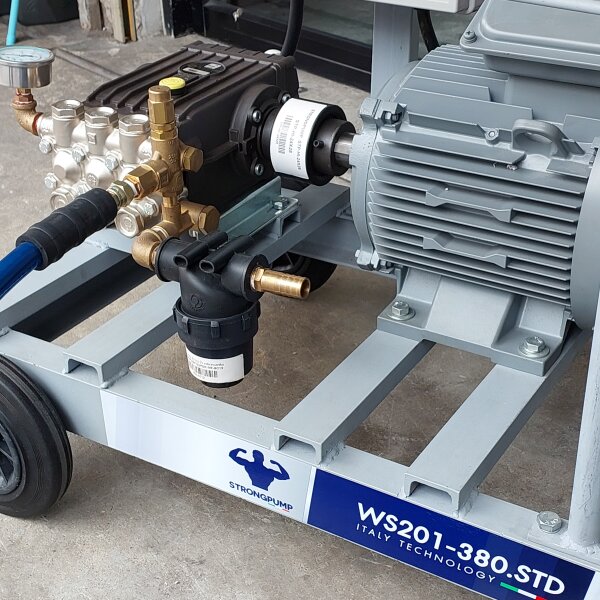 STRONGPUMP WS201-380.STD (Pressure by INTERPUMP) เครื่องฉีดน้ำแรงดันสูง ...