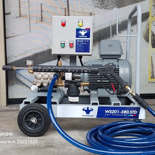 STRONGPUMP WS201-380.STD (Pressure by INTERPUMP) เครื่องฉีดน้ำแรงดันสูง ...
