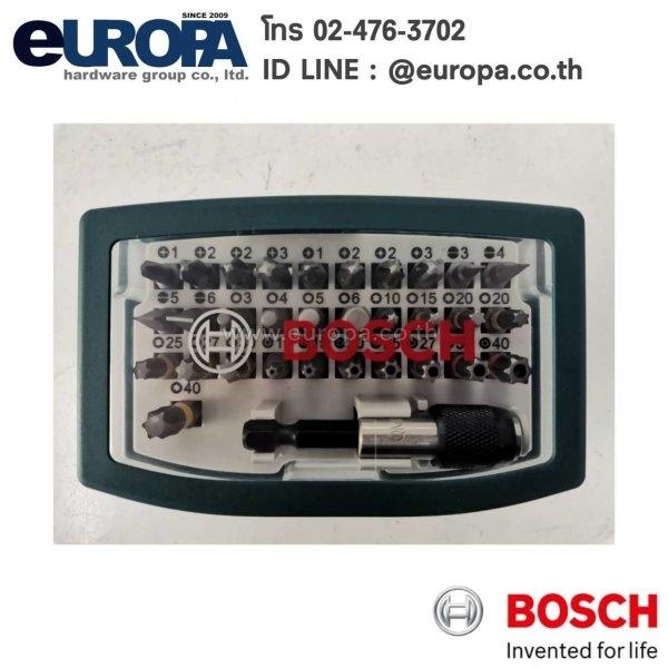 2607017359 BOSCH ชุดดอกไขควง พร้อมข้อต่ออเนกประสงค์ X-Line 32 ชิ้น ...