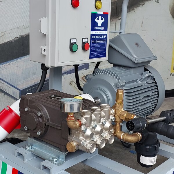 STRONGPUMP WS201-380.STD (Pressure by INTERPUMP) เครื่องฉีดน้ำแรงดันสูง ...