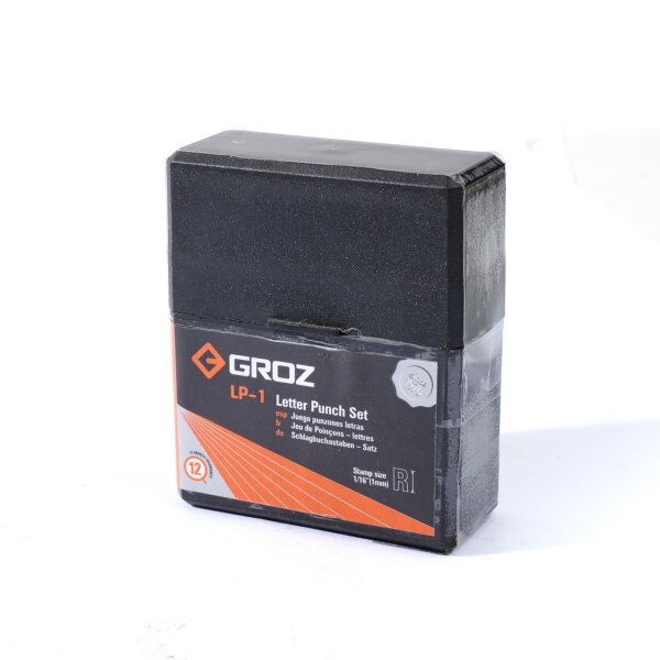 GROZ LP เหล็กตอกตัวอักษร A - Z (พิมพ์ใหญ่) - EUROPA.co.th