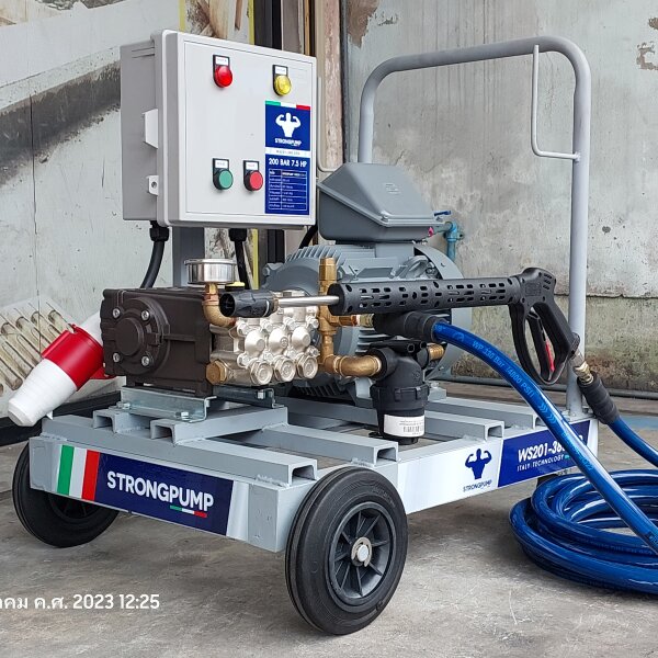 STRONGPUMP WS201-380.STD (Pressure by INTERPUMP) เครื่องฉีดน้ำแรงดันสูง ...