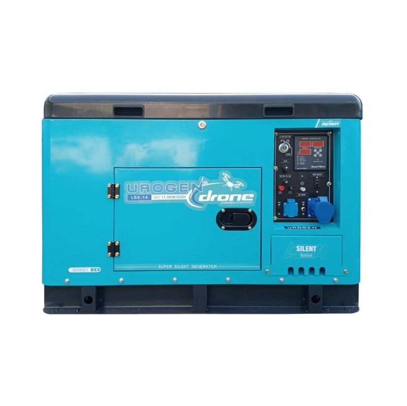 UROGEN DRONE-LS3-14(220V) เครื่องปั่นไฟดีเซล (เก็บเสียง) 11.5 kW. 220V ...