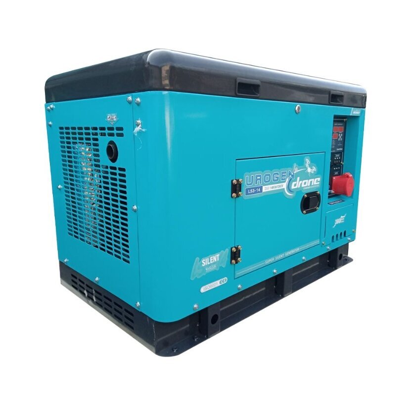 UROGEN DRONE-LS3-14(380V) เครื่องปั่นไฟดีเซล (เก็บเสียง) 14.0 kW. 220V ...