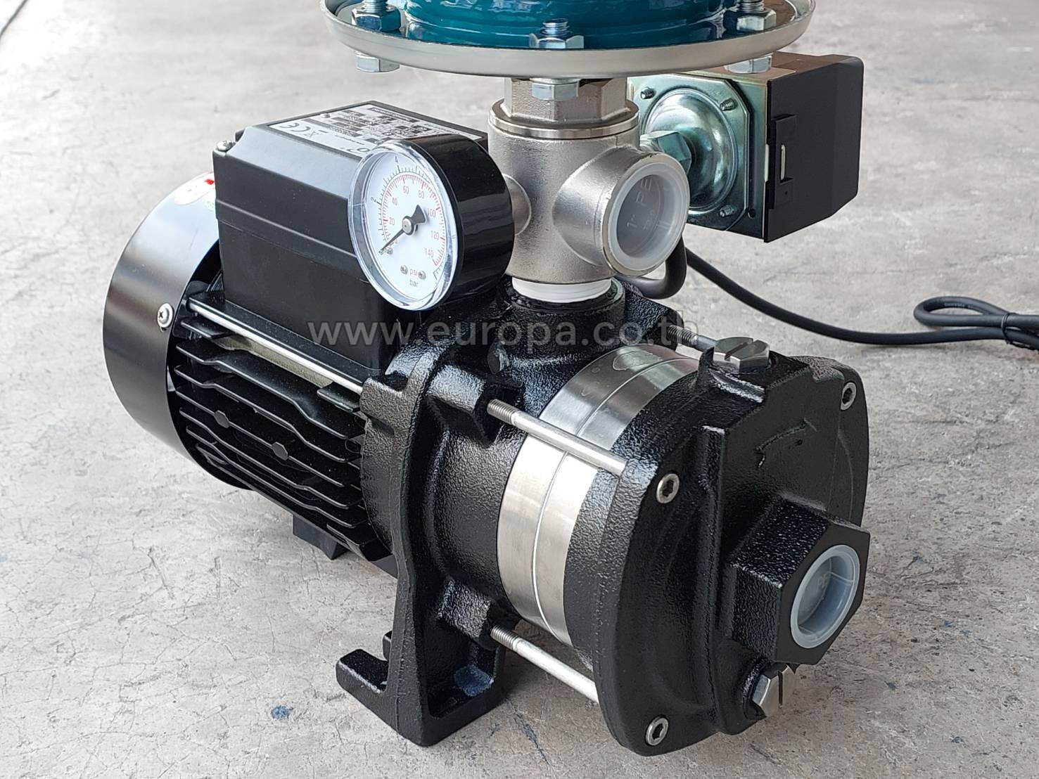 LEO ECHm2-30D-PT19 ปั๊มน้ำแรงดันคงที่ MINI BOOSTER PUMP 1/2 แรงม้า 220 โวลต์ 1 x 1 นิ้ว + ถัง ...