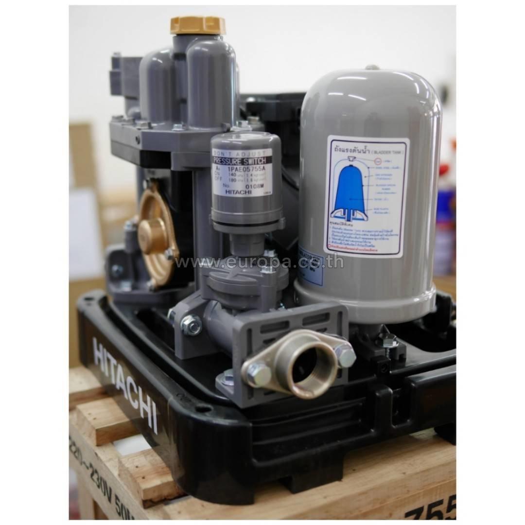 HITACHI WM-P150XX ปั๊มน้ำอัตโนมัติ ชนิดแรงดันคงที่ 150 วัตต์ (รับประกัน ...