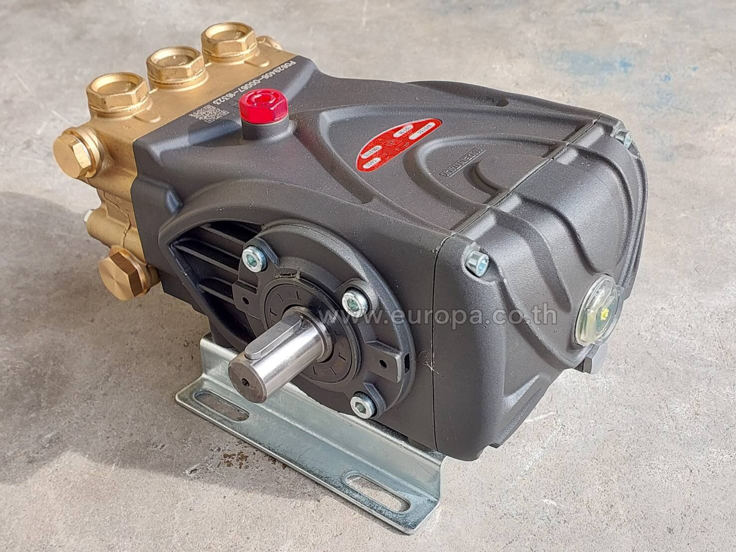 INTERPUMP WS151 [GEN2] หัวปั๊มอัดฉีด 150 บาร์ (ปริมาณน้ำ 900 ลิตร/ชั่วโมง | ใช้กับมอเตอร์ 5 HP ...