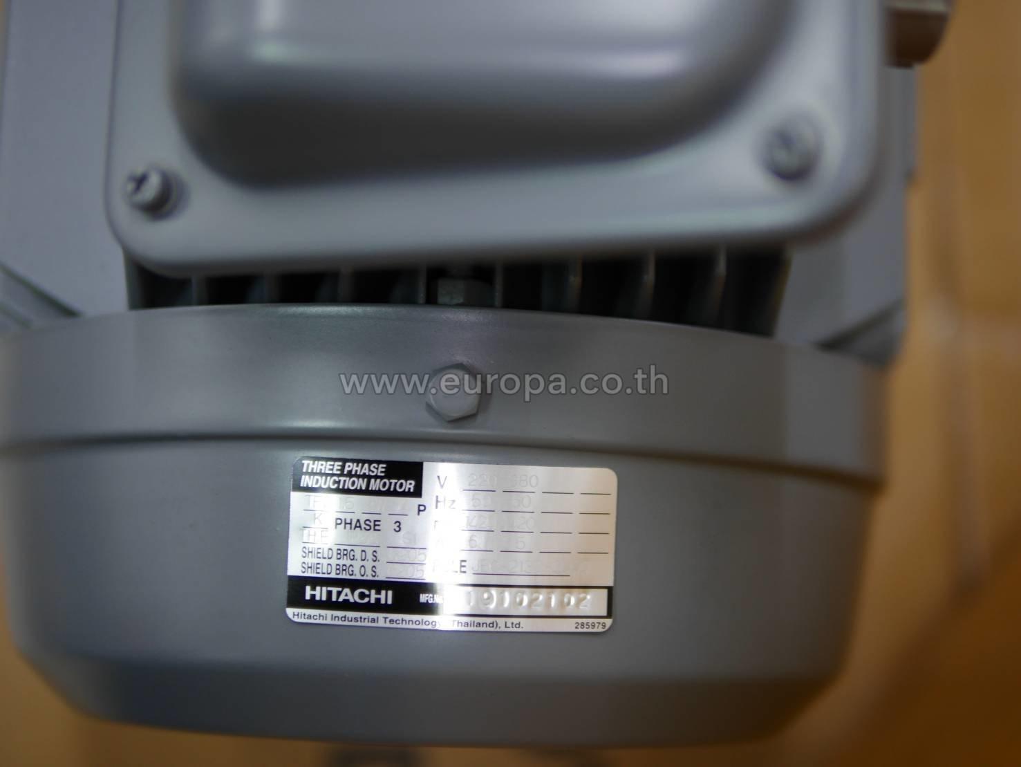 HITACHI TFO-K 2 HP 380V.4P มอเตอร์ 2 แรงม้า 4 Pole 380V (1.5 kW.| IP55 | รับประกัน 3 ปี ...