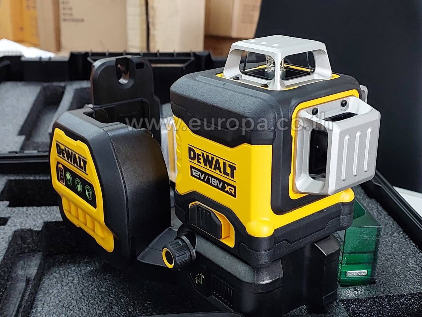 DeWALT DCE089NG18 เครื่องวัดระดับเลเซอร์ กล้องระดับเลเซอร์ 12V./18V.360 ...