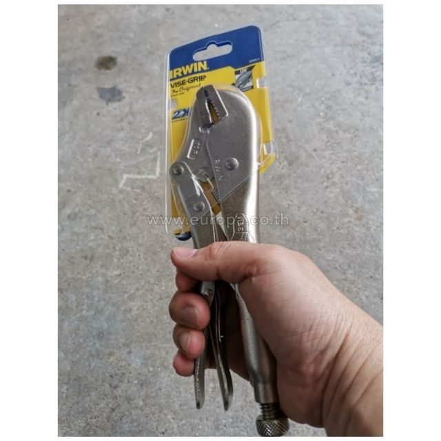 IRWIN (VISE-GRIP) 10R คีมล็อคปากตรง 10 นิ้ว #I081-T0102EL4 - EUROPA.co.th