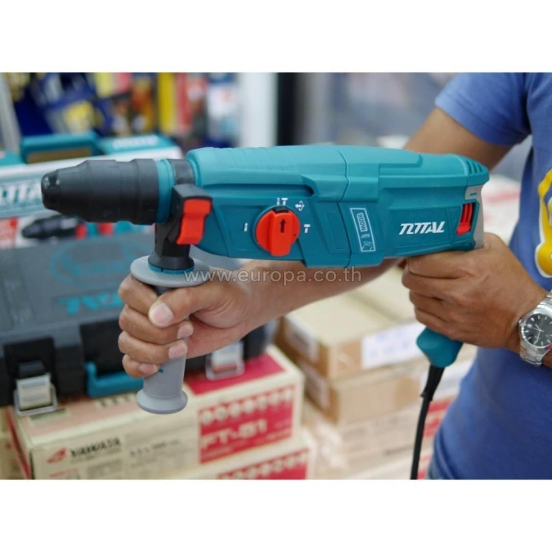 TOTAL TH-308268-2 สว่านโรตารี่ 26 มิล (เปลี่ยนหัวได้) (แถมฟรี ดอกสว่าน ...