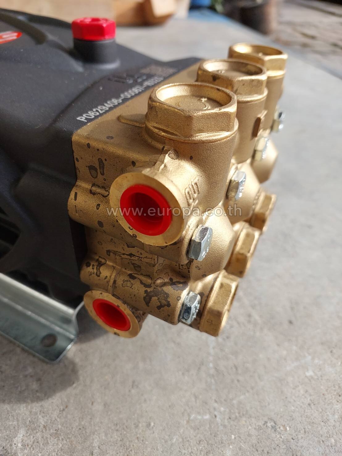 INTERPUMP WS151 [GEN2] หัวปั๊มอัดฉีด 150 บาร์ (ปริมาณน้ำ 900 ลิตร/ชั่วโมง | ใช้กับมอเตอร์ 5 HP ...