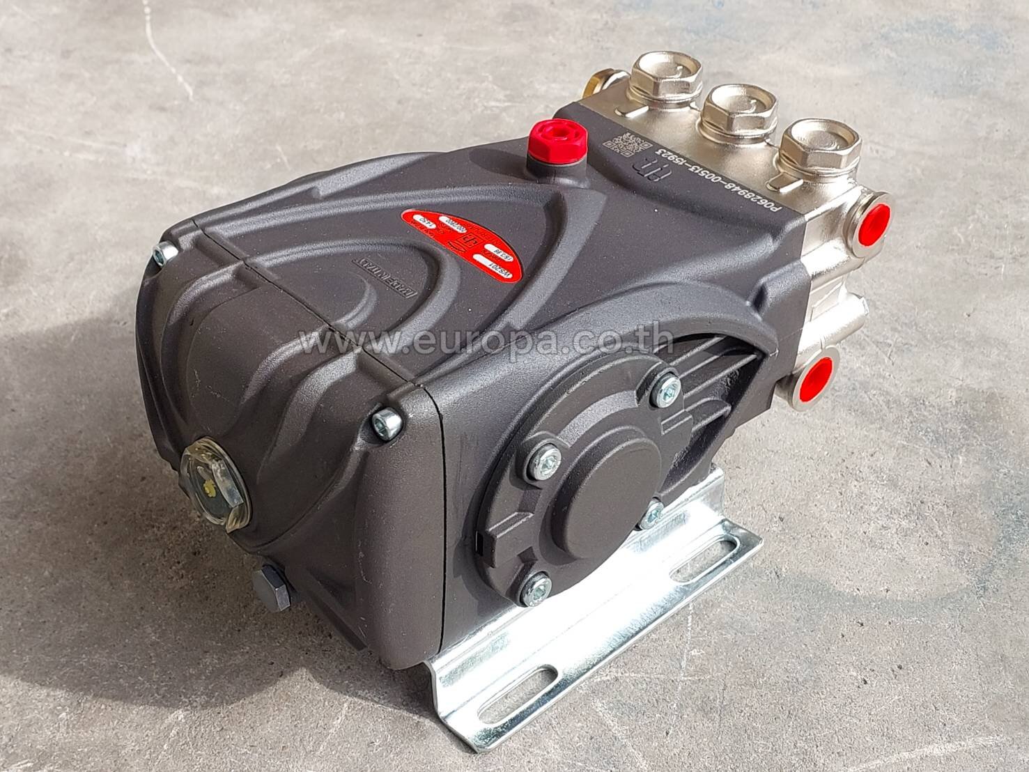 INTERPUMP WS201 [GEN2] หัวปั๊มอัดฉีด 200 บาร์ (ปริมาณน้ำ 900 ลิตร/ชั่วโมง | ใช้กับมอเตอร์ 7.5 HP ...