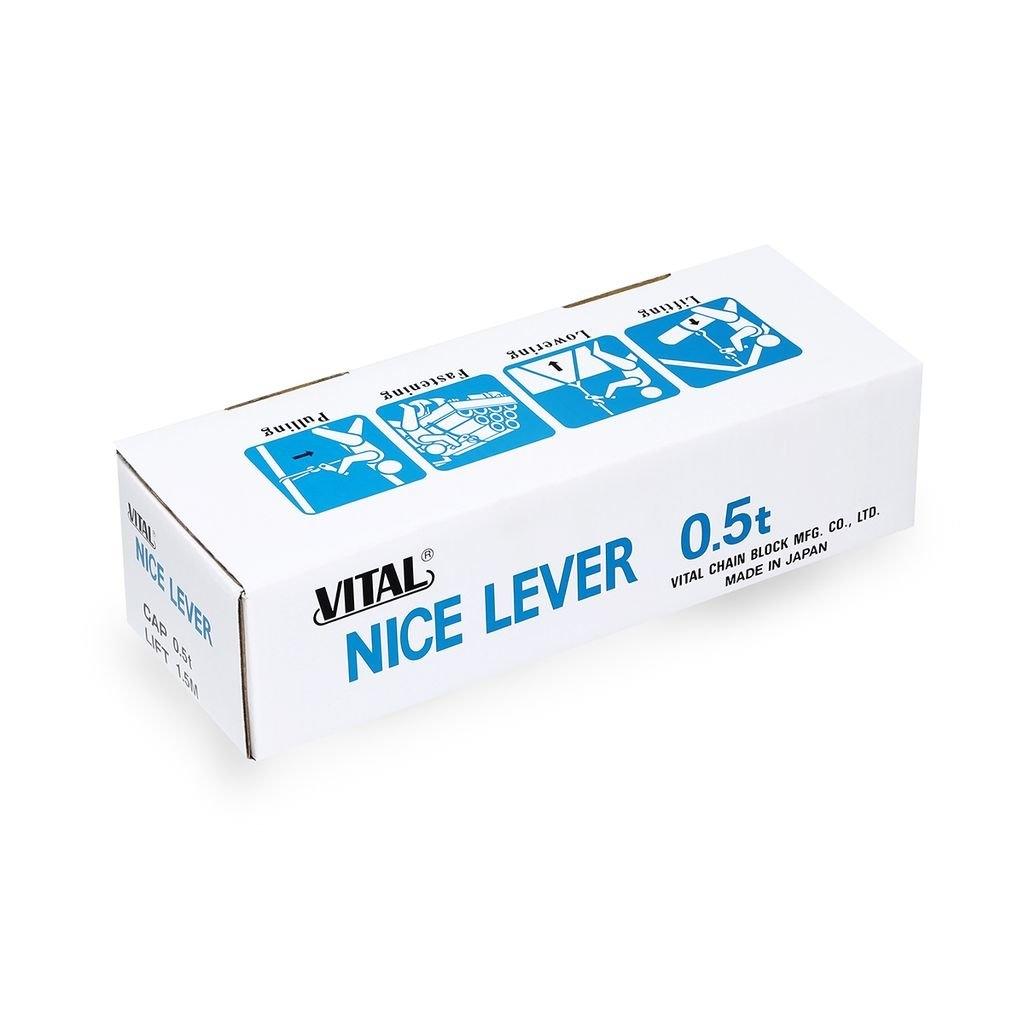 VITAL NR-05 รอกมือโยก 1/2 ตัน (ระยะยก 1.50 ม.| โซ่ 1 ทบ) #V041-0450 - EUROPA.co.th