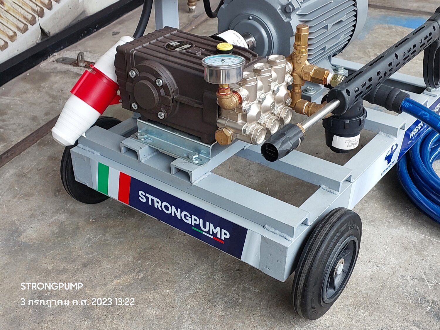 STRONGPUMP WS201-380.STD (Pressure by INTERPUMP) เครื่องฉีดน้ำแรงดันสูง ...