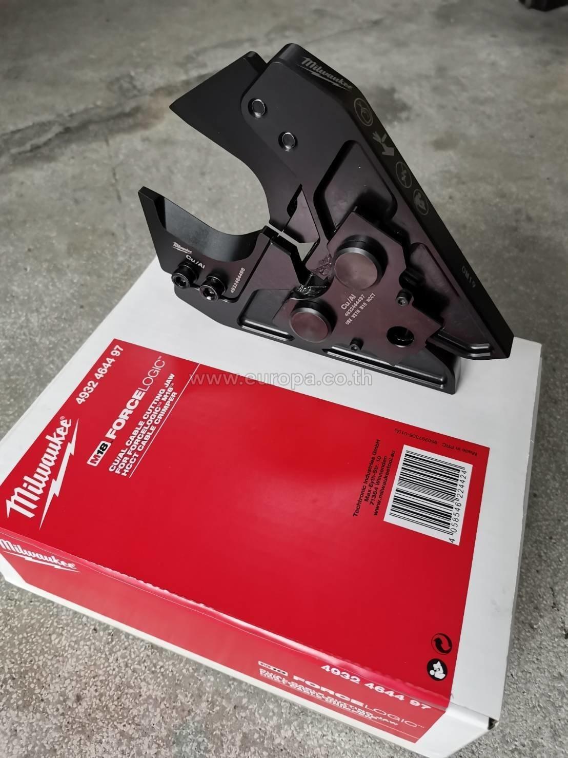 Milwaukee 4932464497 ชุดใบมีดพร้อมขากรรไกรตัดสายไฟทองแดง/อลูมิเนียม ...