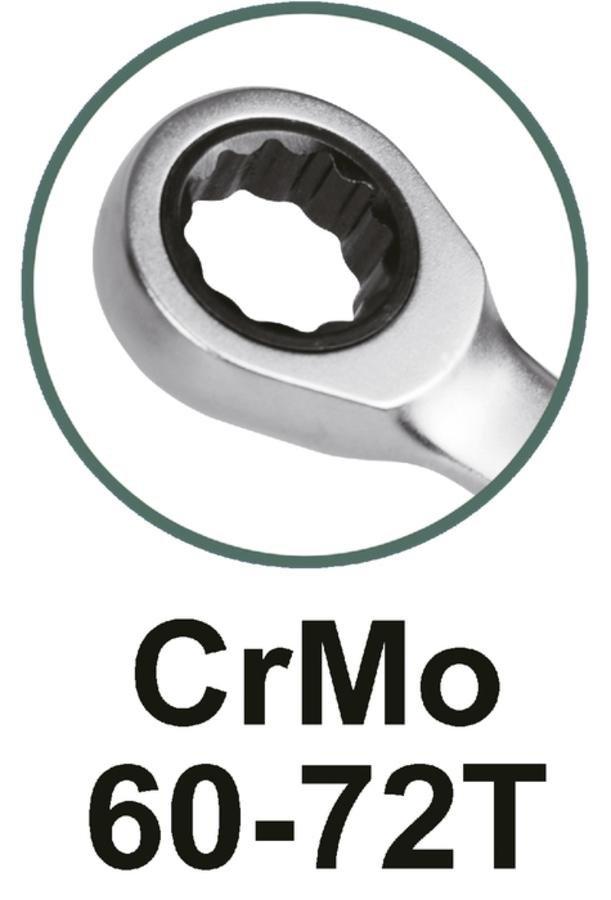 TOTAL THT-102RK086 ประแจปากตาย แหวนฟรีข้าง 8 ตัว/ชุด (เบอร์ 8-19 มม.| # 8,10,12,13,14,15,17,19 ...