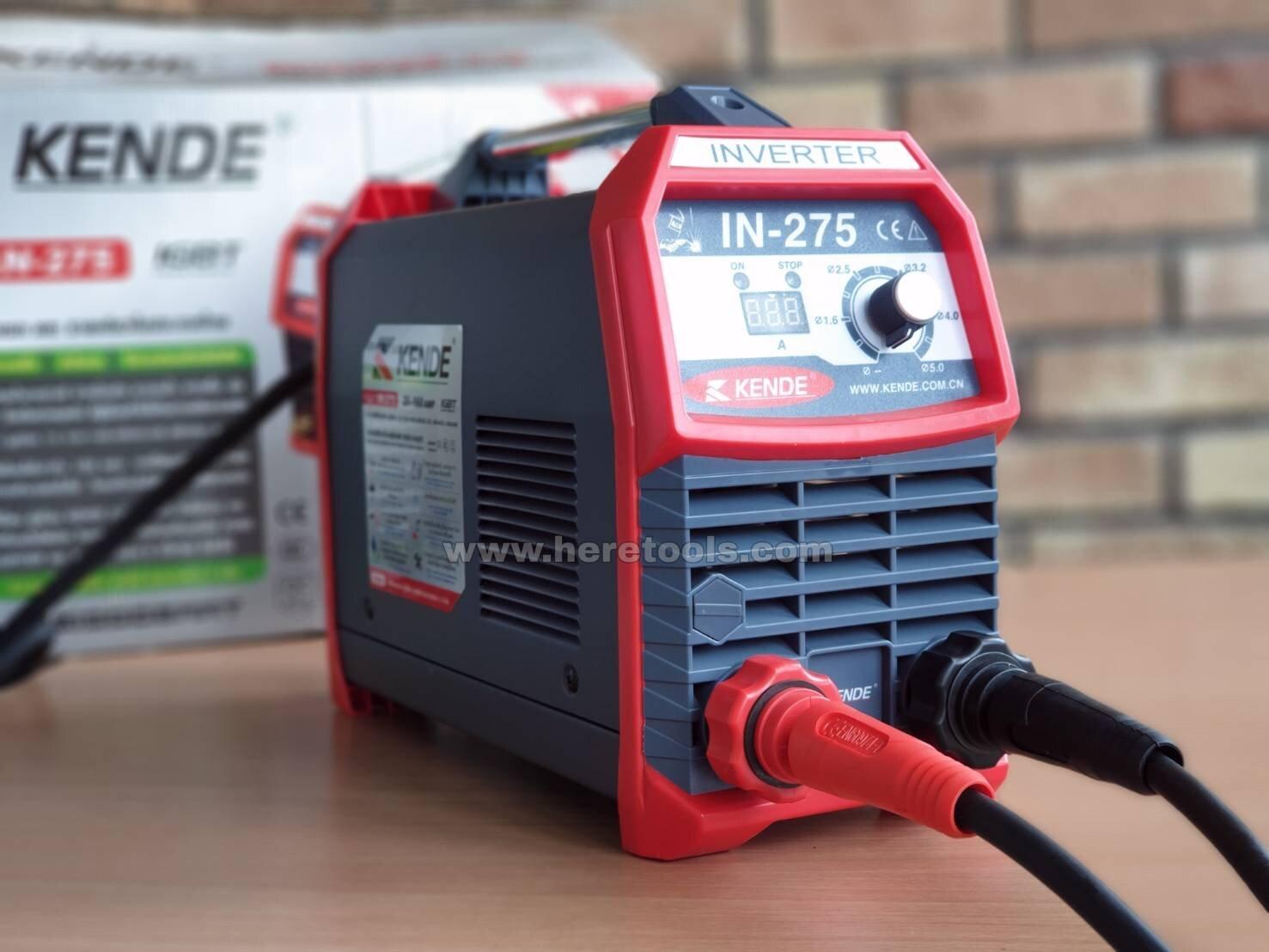 KENDE IN-275 เครื่องเชื่อมไฟฟ้า 160 แอมป์ (160A.| 220V.| รับประกัน 2 ปี ...