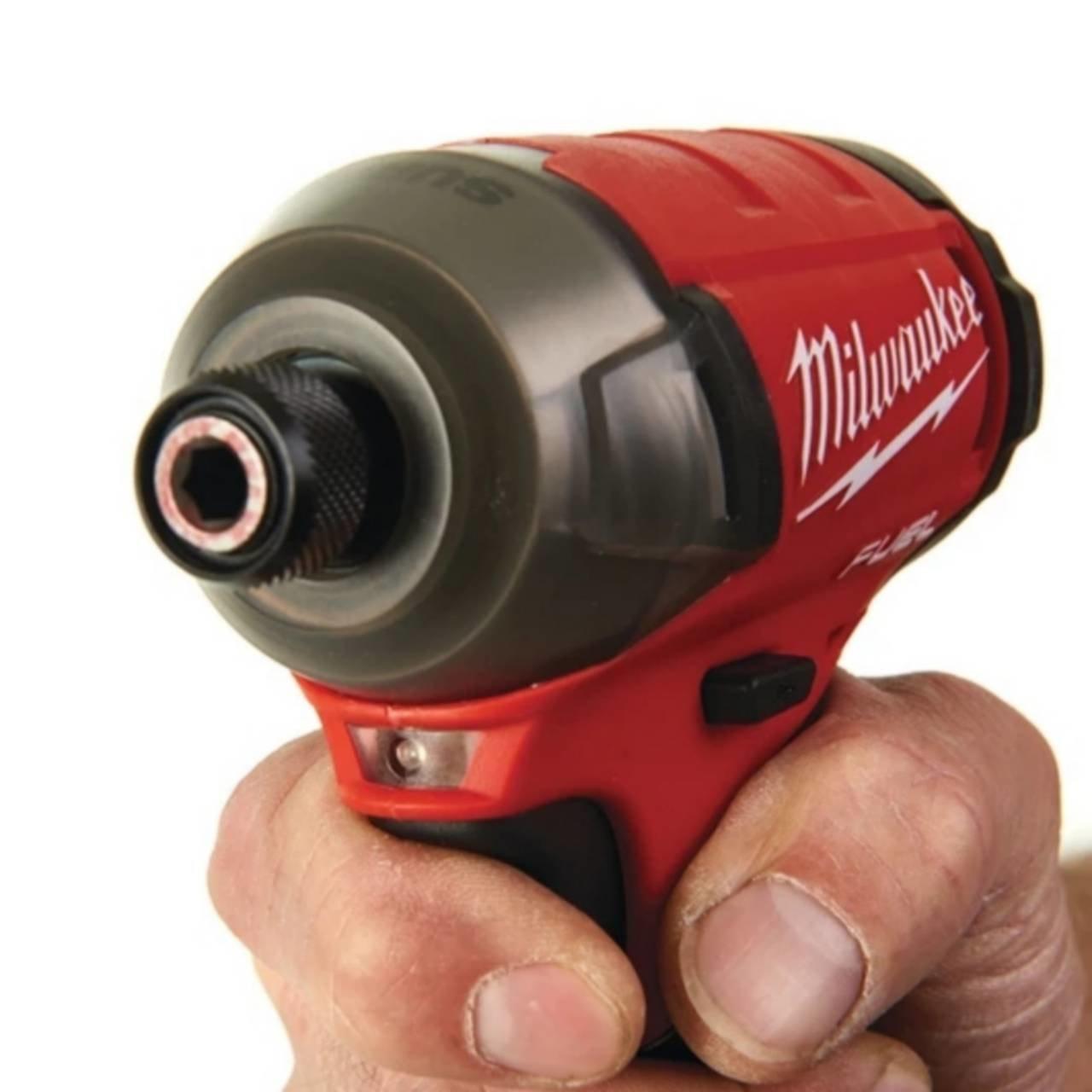 Milwaukee M12 FQID-0 ไขควงกระแทกไร้สาย 12V. ระบบไฮดรอลิค (เครื่องเปล่า ...