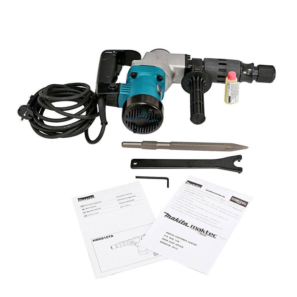 Makita HM0810TA เครื่องสกัดคอนกรีต (900 วัตต์ | HEX หกเหลี่ยม 17 มม. ...