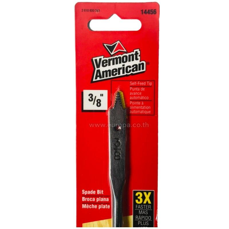 ดอกเจาะไม้ใบพาย Vermont American ขนาด 3/8 นิ้ว - EUROPA.co.th