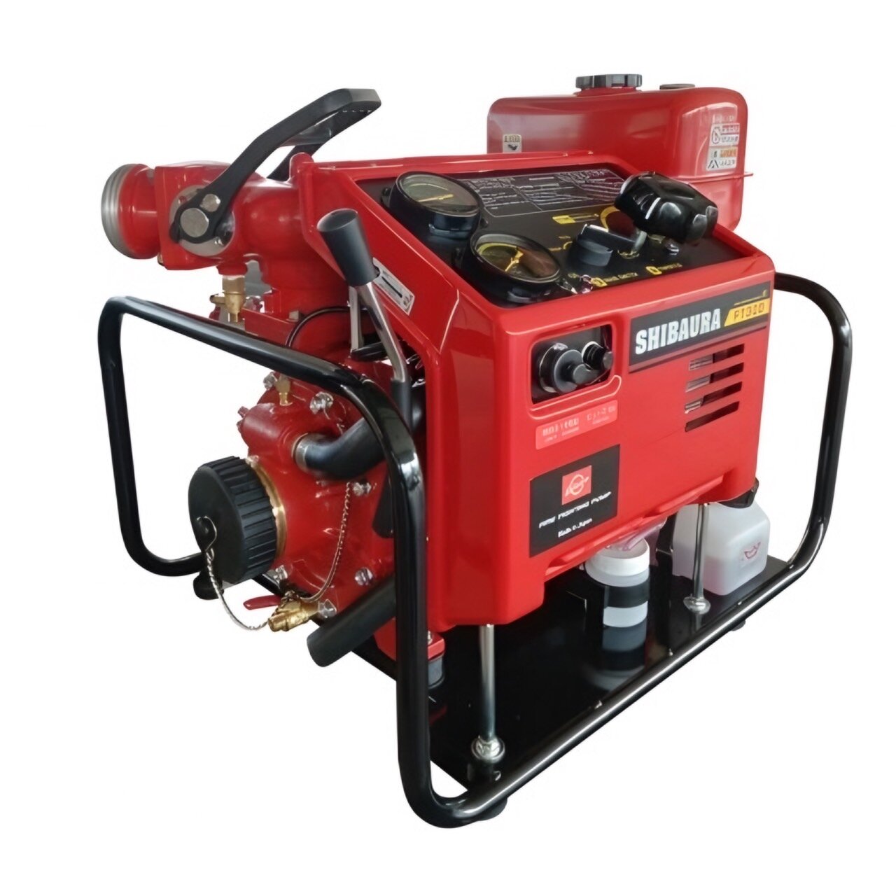 SHIBAURA FT300 เครื่องสูบน้ำดับเพลิง ปั๊มดับเพลิง 18 แรงม้า (สตาร์ท ...