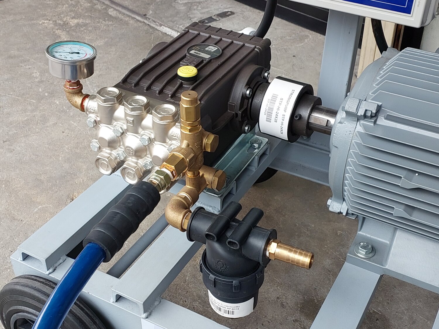 STRONGPUMP WS201-380.STD (Pressure by INTERPUMP) เครื่องฉีดน้ำแรงดันสูง ...