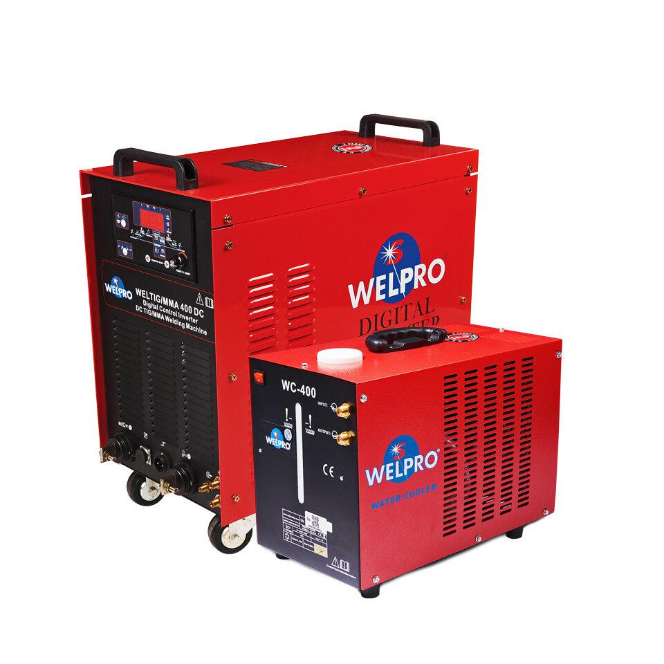 AAWPTIG40002 WELPRO รุ่น WELTIG-MMA400DC + WATER COOL เครื่องเชื่อม ...