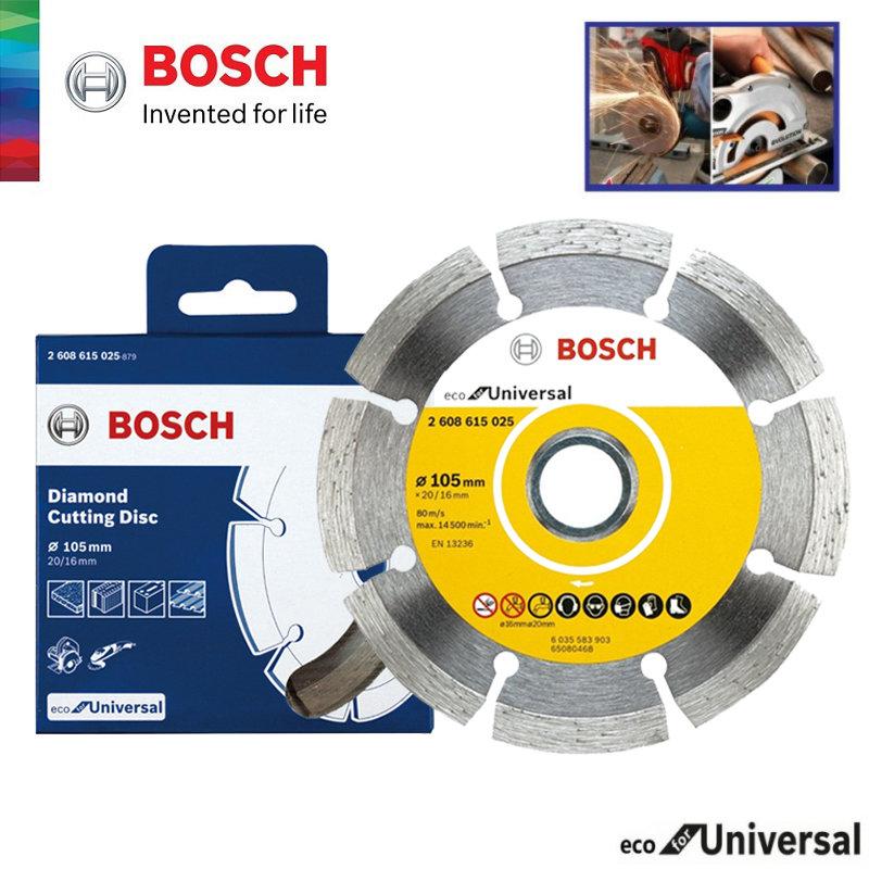 ใบตัดเพชรขอบร่อง 4 นิ้ว BOSCH รุ่น eco for Universal (แพคสีน้ำเงิน ...