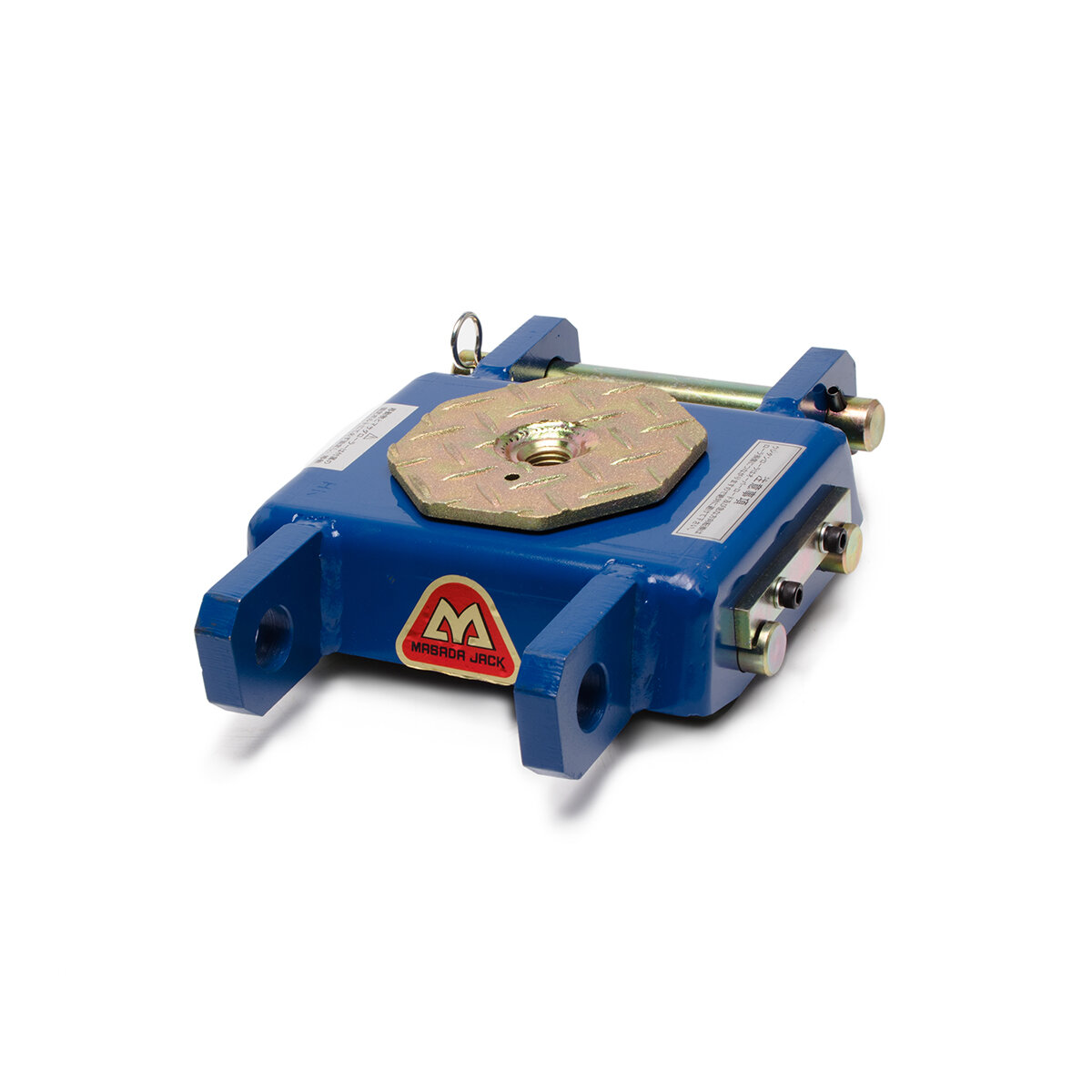 MASADA JACK MUW-5S ล้อแม่แรงเคลื่อนย้ายของ (เต่าย้ายของ) 5 ตัน (4 ล้อ | สูง 128 มม.| 100 x 125 ...